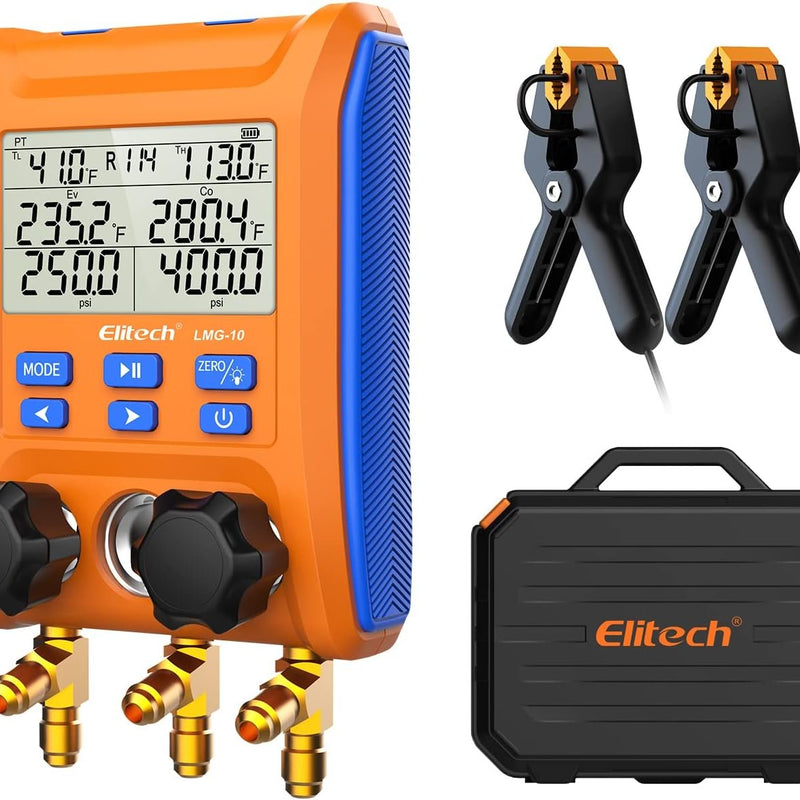 Intelligent HVAC Digital Manifold Gauges - Elitech Technology, Inc.