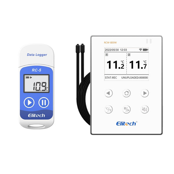 Wireless Temperature Data Logger And Real Time Monitoring