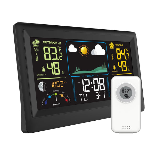 Temtop Weather Station W100 – Multifunctional Weather Station with Ind ...