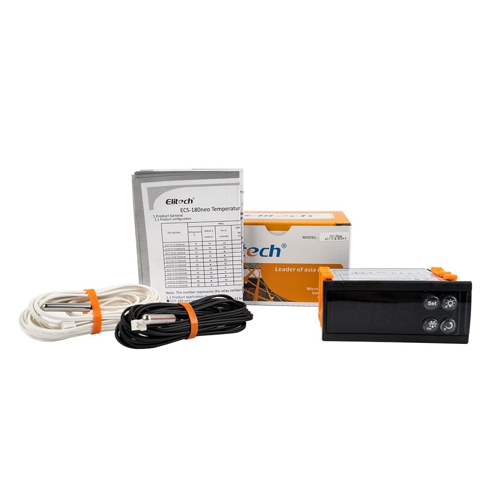 Elitech ECS-180neo Digital Temperature Controller 3-Stage Output – Elitech Technology, Inc.