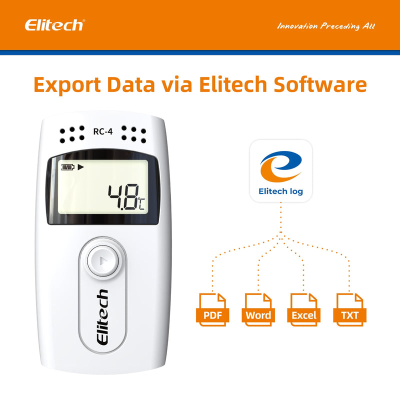Elitech RC-51H USB Temperature and Humidity Data Logger Elitechus.com – Elitech Technology, Inc.