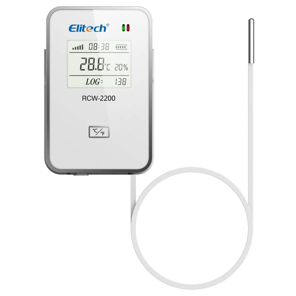 Elitech RCW-2200 Wireless Temperature and Humidity Monitor System ...