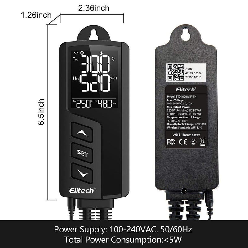 Elitech Digital Temperature Controllers, Easy Set Up – Elitech ...