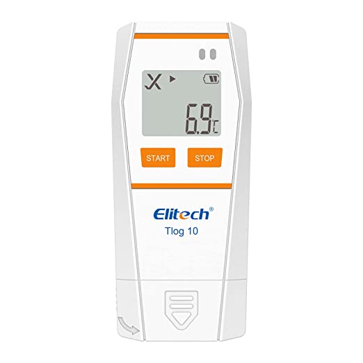 Elitech Reusable Temperature Data Logger - Temp&Humidity Monitoring ...