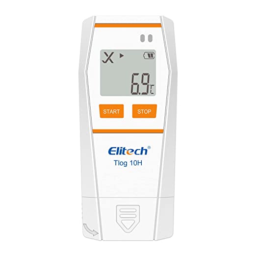 Elitech Reusable Temperature Data Logger - Temp&Humidity Monitoring ...